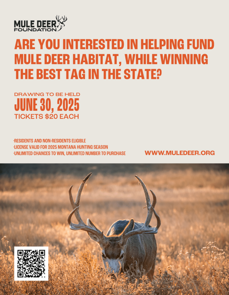 Enter the Montana Premier Mule Deer Tag Lottery! - Mule Deer Foundation
